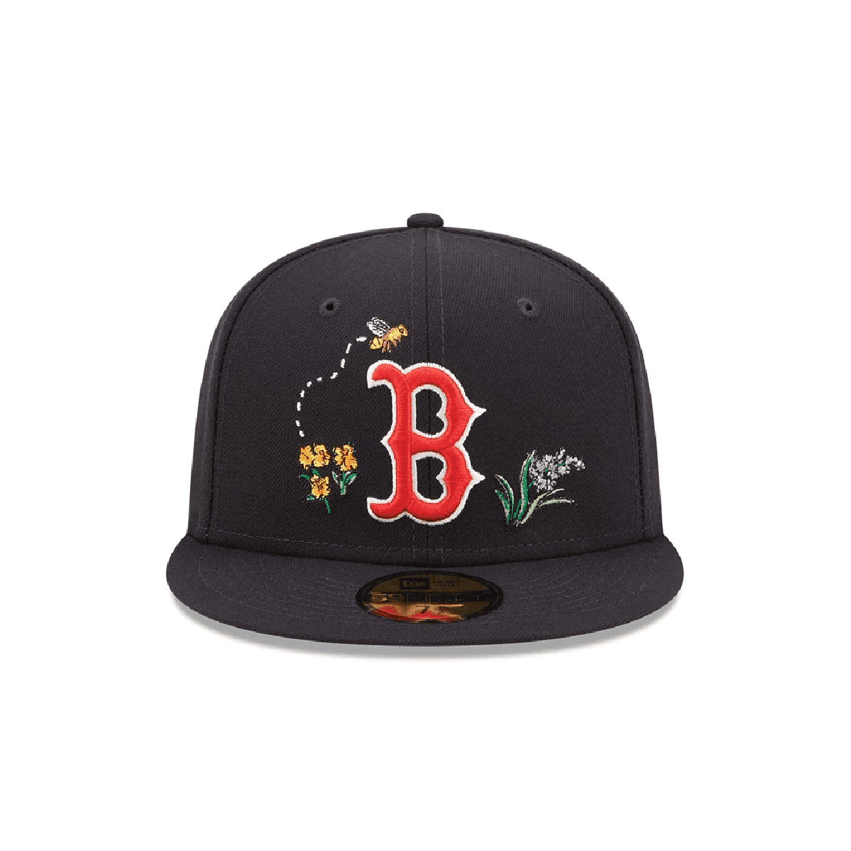 Gorra Boston Red Sox MLB Watercolor Floral 59FIFTY Cerrada Negro New Era
