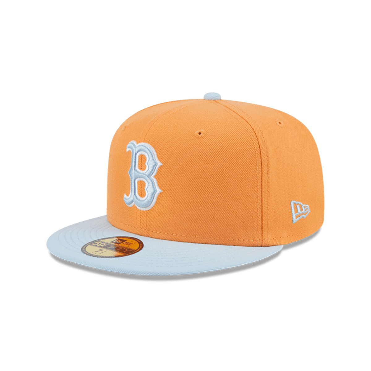 Gorra Boston Red Sox MLB Color Pack 59FIFTY Cerrada Naranja