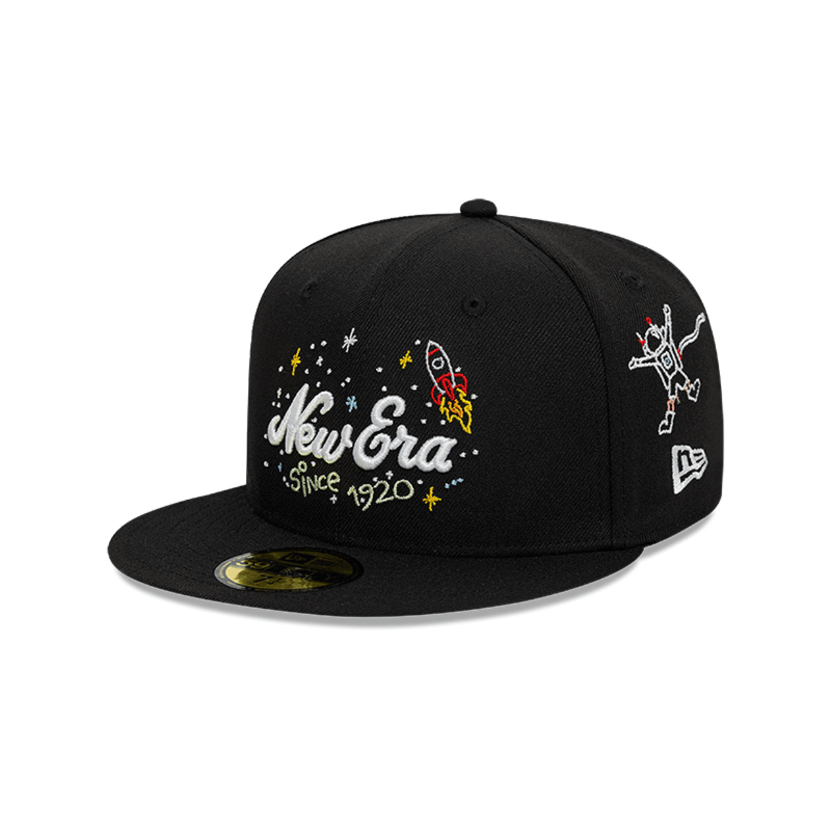 Gorra New Era Scribble Collection 59FIFTY Negra