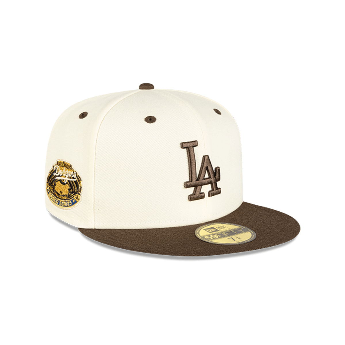 Gorra Los Angeles Dodgers MLB Wool Visor 59FIFTY Beige